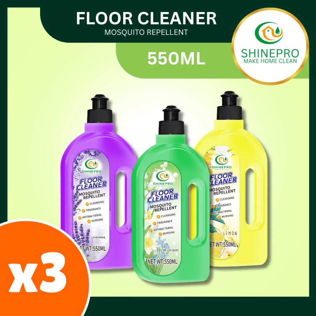 Buy 1 get 2 Shinepro Floor Cleaner with mosquito repellet, 99.9 ...