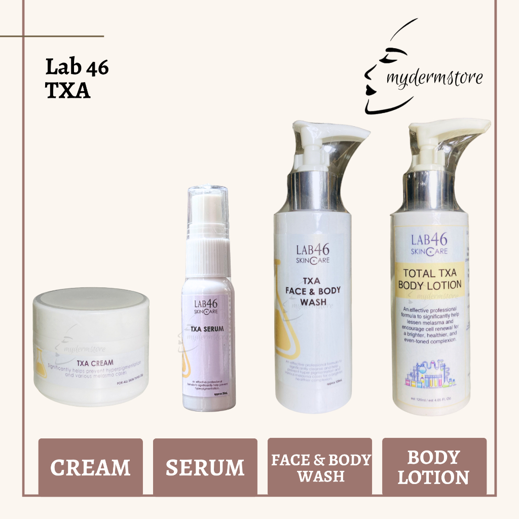 Lab46 Lab 46 TXA Cream 20g | TXA Serum 20ml | TXA Body Wash 120ml | TXA ...