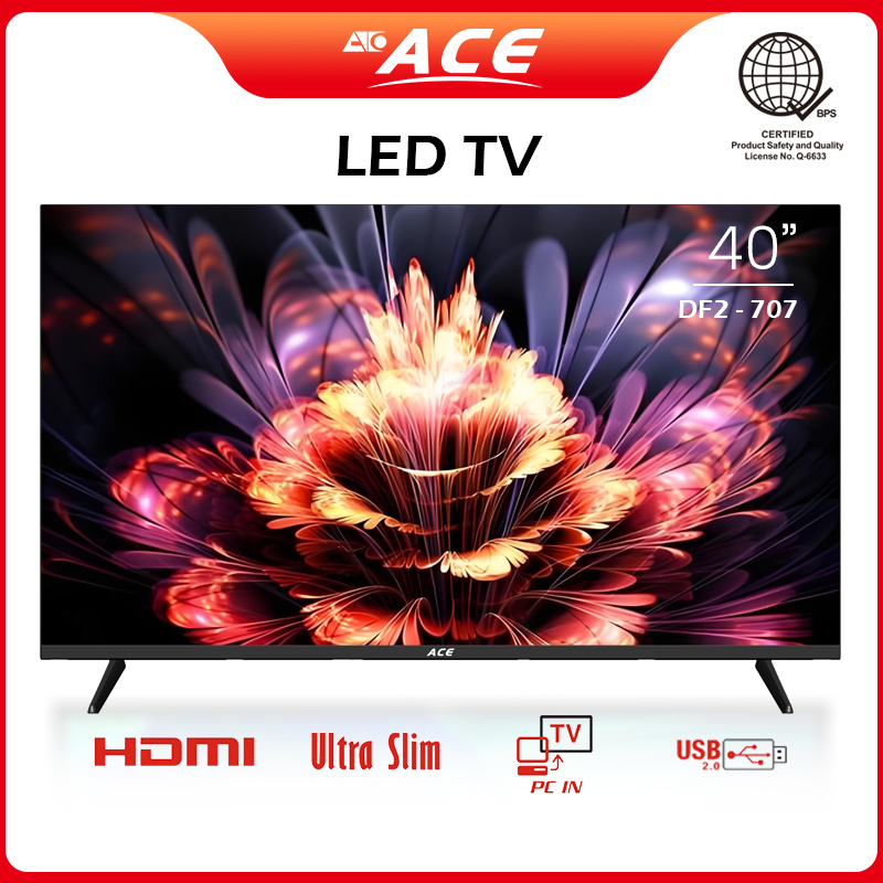 ACE 40" Full HD LED-707 TV DF2 | Shopee Philippines