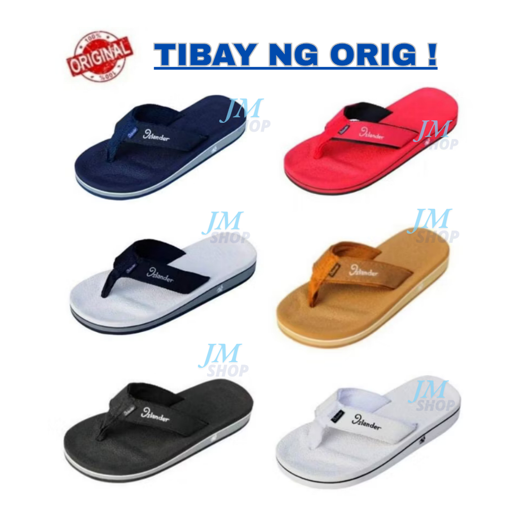 ORIGINAL ISLANDER SLIPPERS FOR MEN | Shopee Philippines
