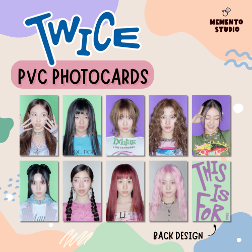 Twice This is For PVC Photocard PC Poca Kpop Idol | Shopee Philippines