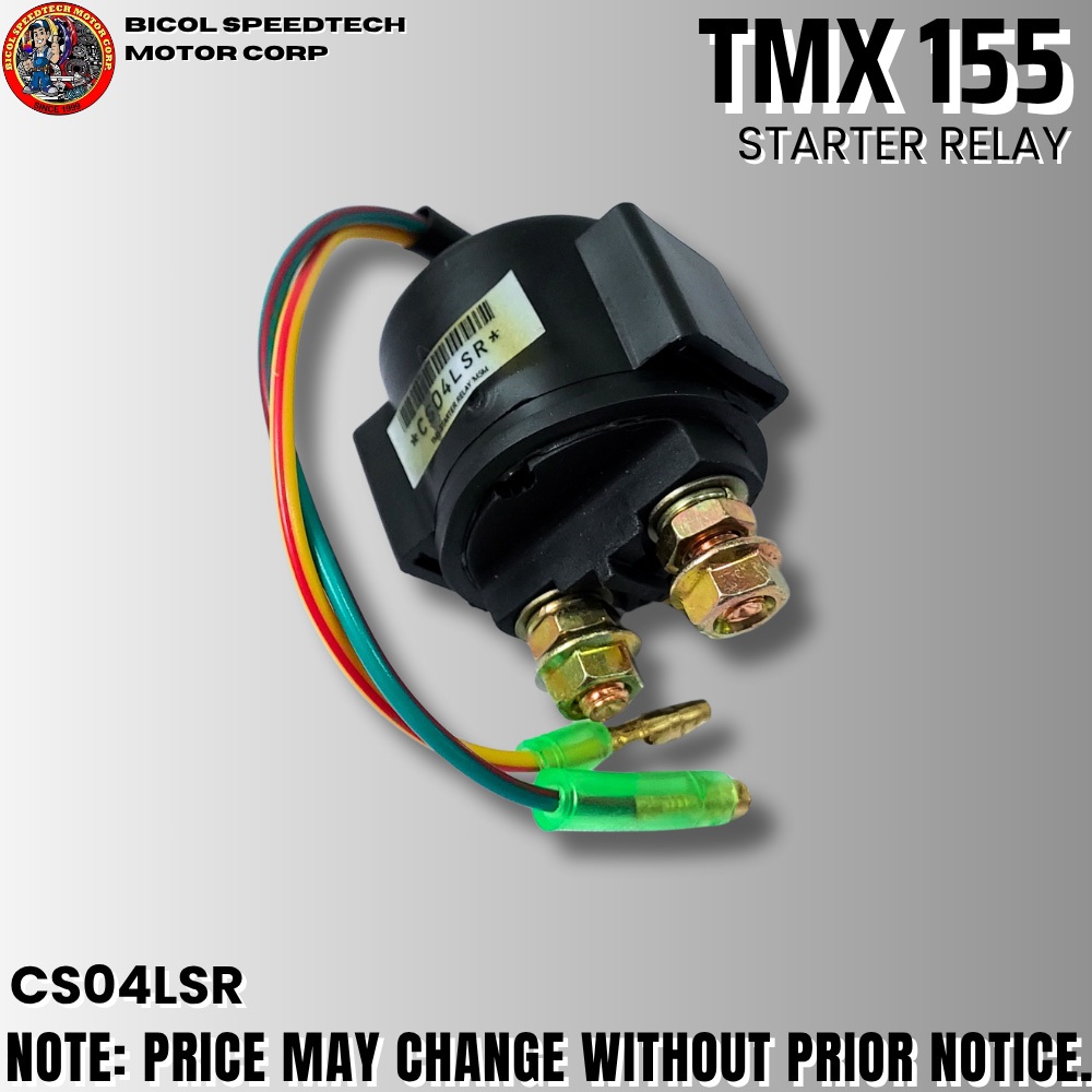 TMX 155 STARTER RELAY (CS04LSR) | Shopee Philippines