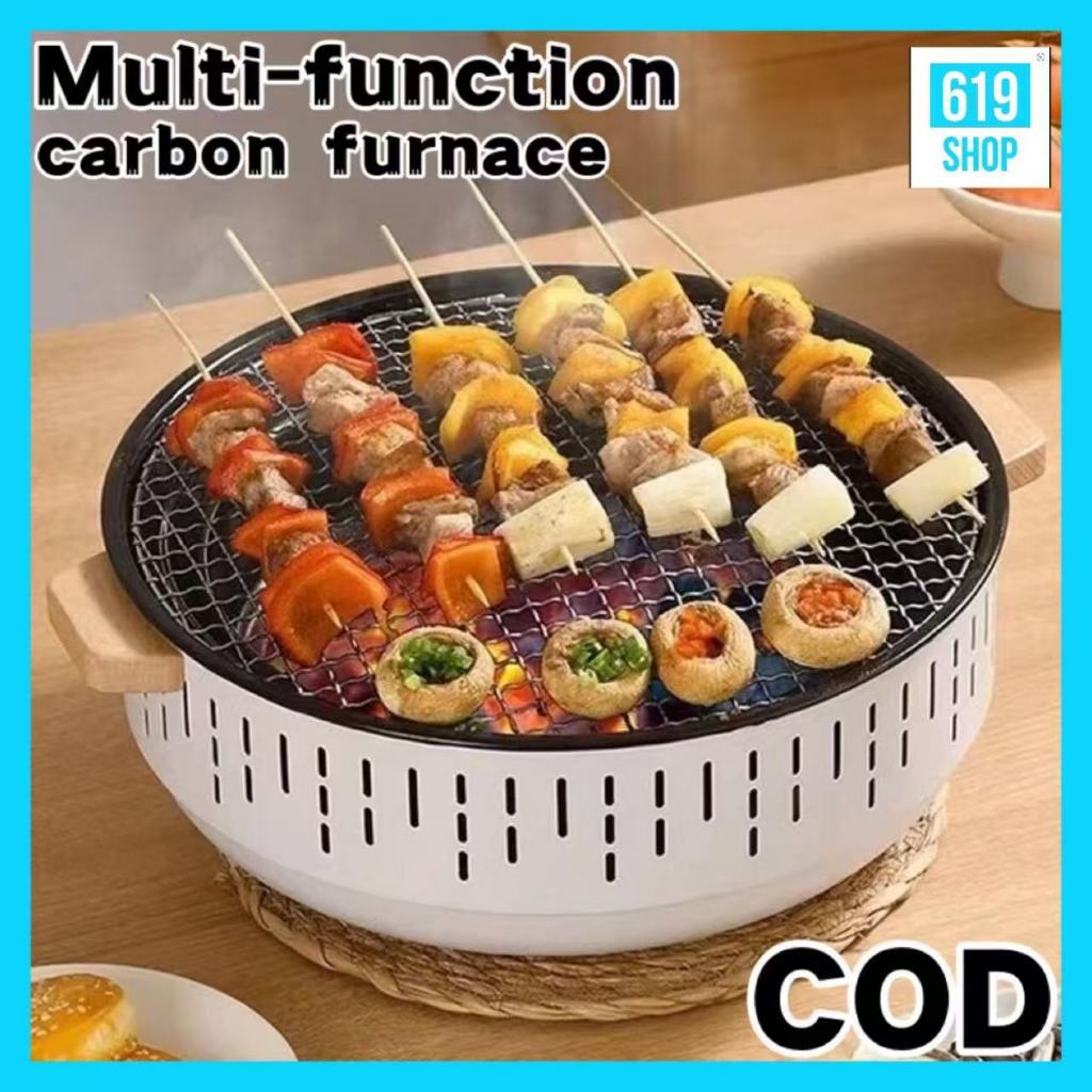 Lucky Portable BBQ Grill Outdoor Camping Barbeque Grill Stainless ...