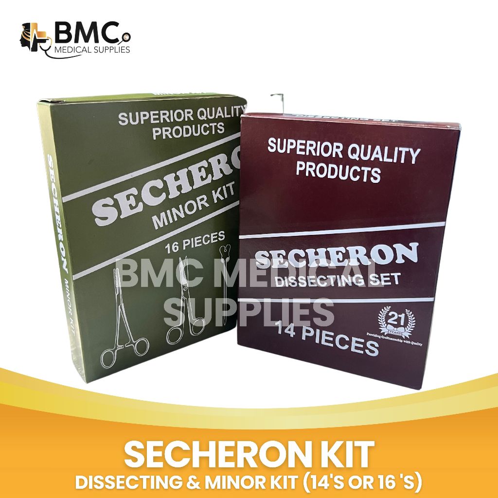 SECHERON | Dissecting Minor Kit Set 14 pieces and 16 pieces | Sureguard ...