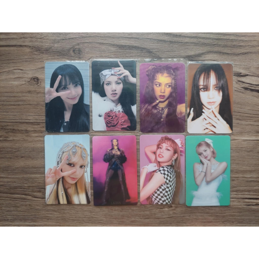 BLACKPINK Lisa (Lalisa) Official Photocards - 100% Authentic Kpop Photo ...