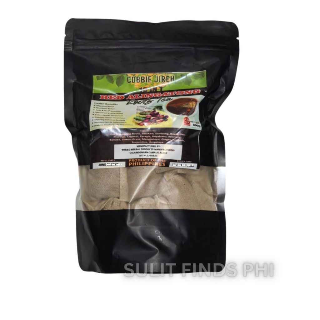 16 in 1 Albay Organic Red Alingatong Natural Roots Herbal Tea 20 bags ...