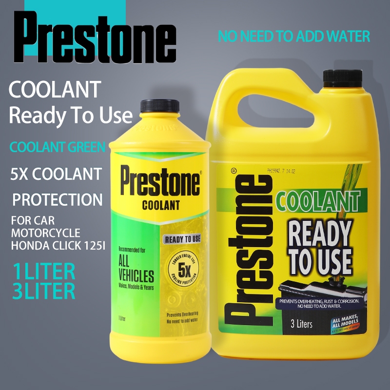 Preston Ready To use Radiator Coolant 1L-3L For Car Green Coolant ...