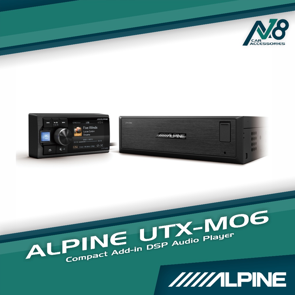 ALPINE UTX-M06 Add In DSP Audio Player Genuine | Shopee Philippines