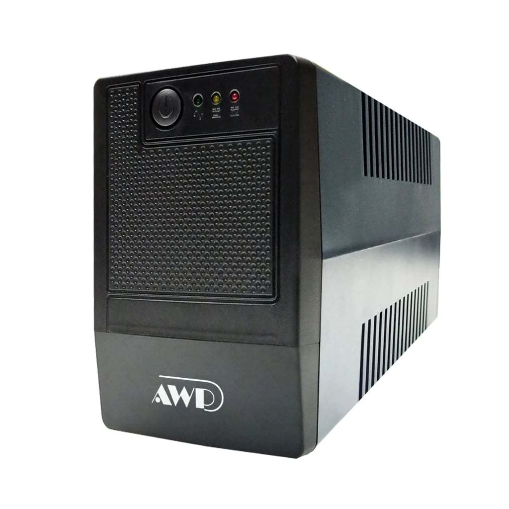 AWP Aide 390W-650VA UPS with AVR Uninterruptible Power Supply (4 ...