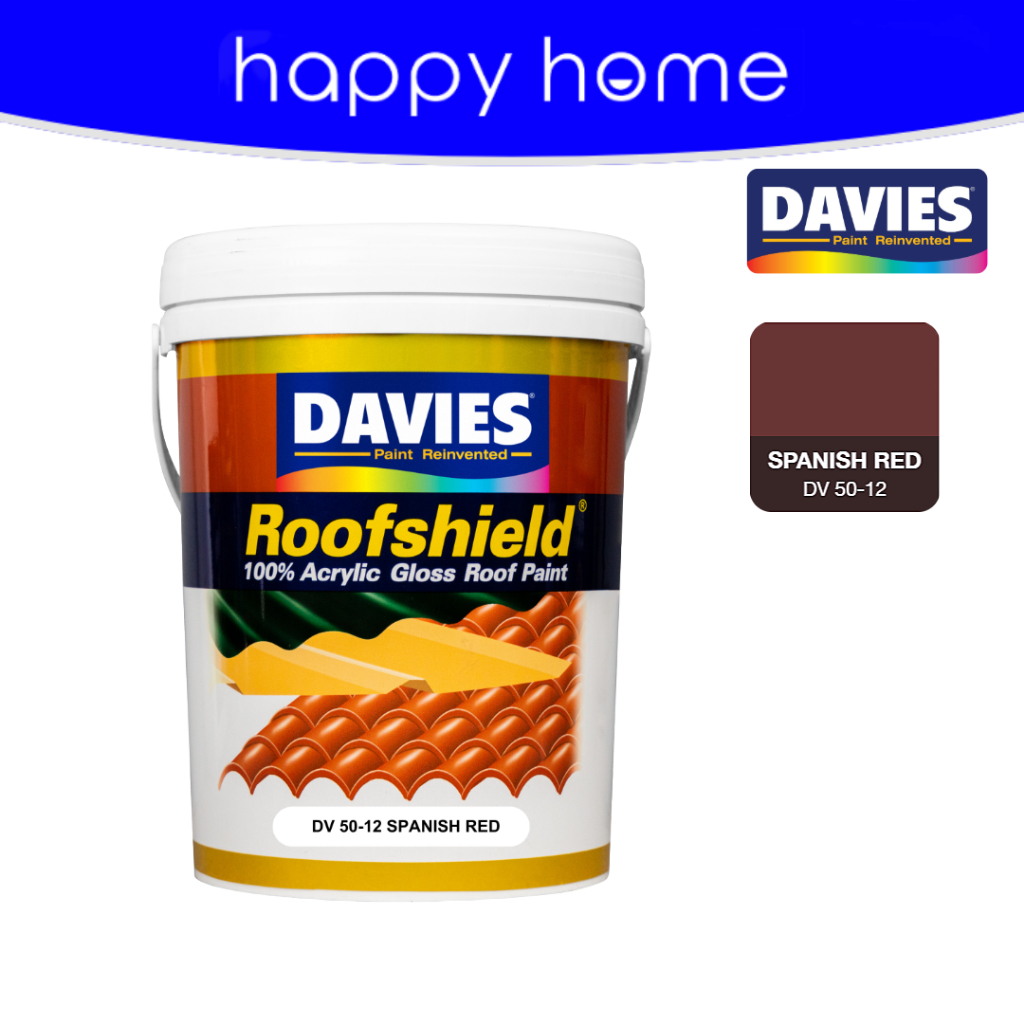 Davies Roofshield 100% Acrylic Gloss Roof Paint | Shopee Philippines