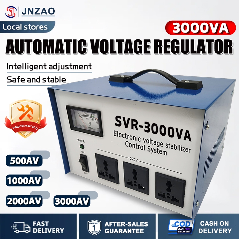 AVR-3000VA Automatic Voltage Regulator Servo Type 3000watts AVR-3000VA ...