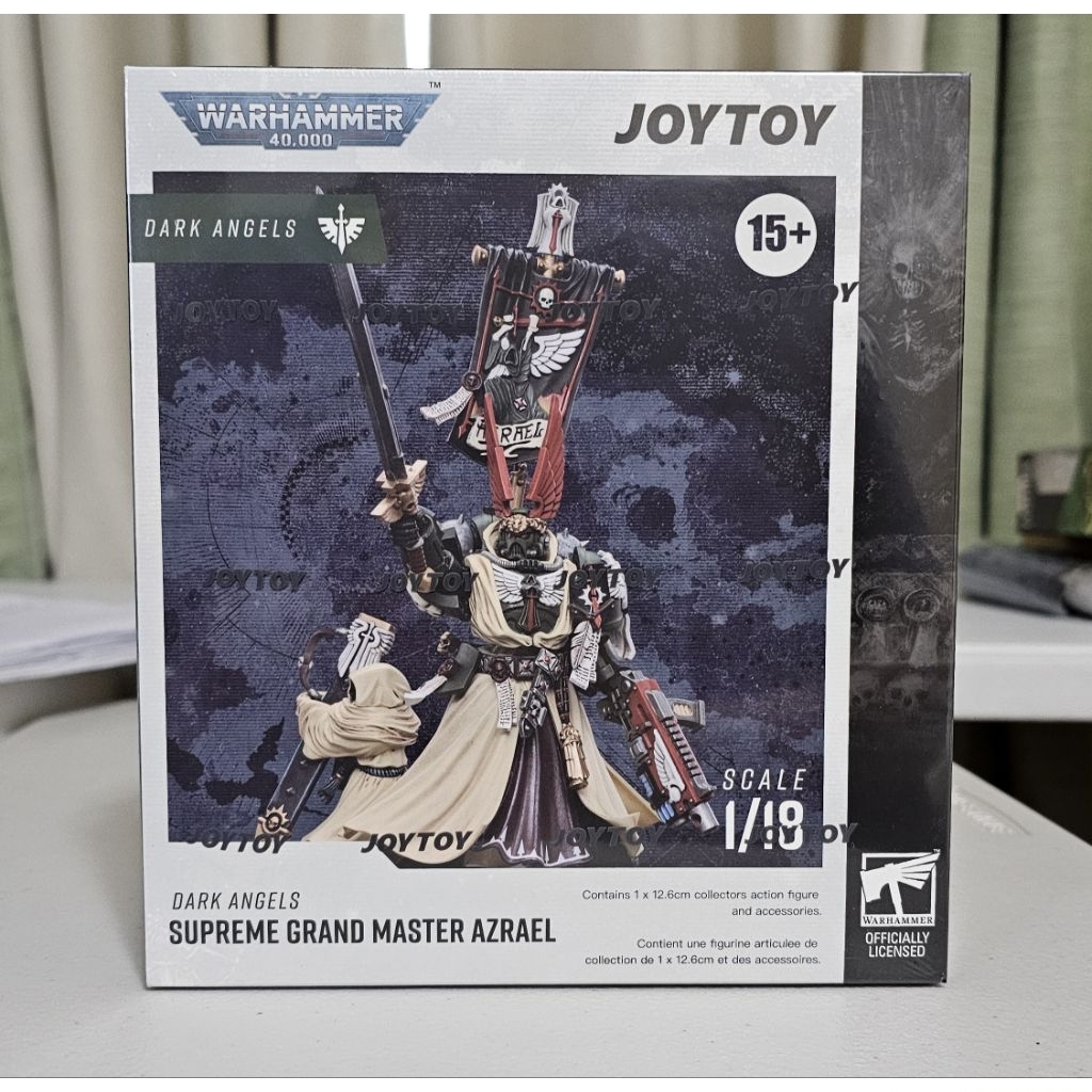 Joytoy Warhammer 40k Dark Angels Supreme Grand Master Azrael | Shopee ...