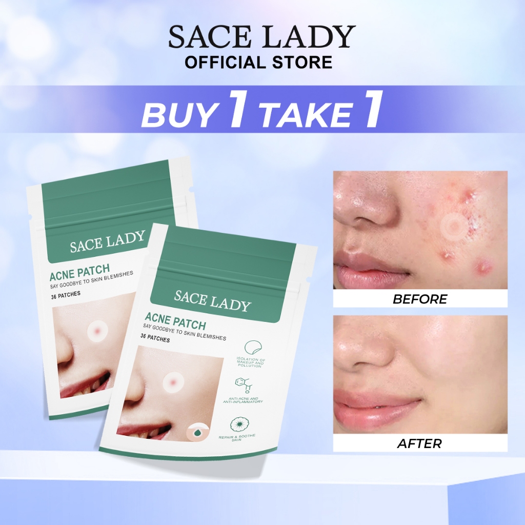 SACE LADY Salicylic Pimple Patch Blemish Waterproof Acne Treatment ...