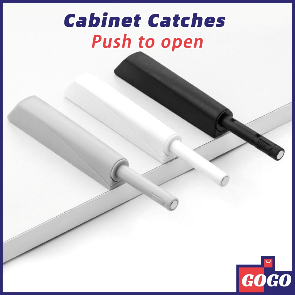 Cabinet Push to Open Magnetic Latch Damper Buffer Catch Invisible Press ...