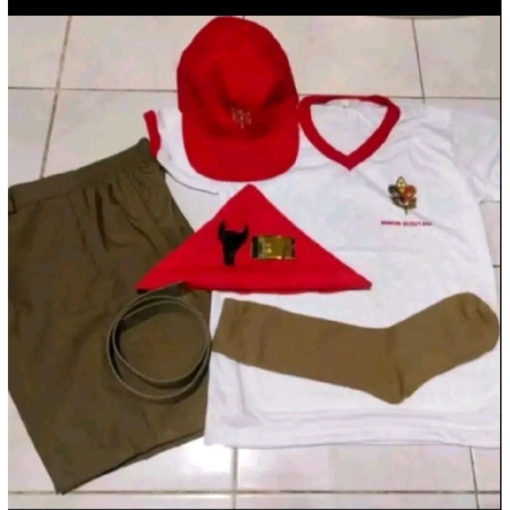 Senior Bsp scout uniform/scouting uniform 6in1 complete set(grade 7-10 ...