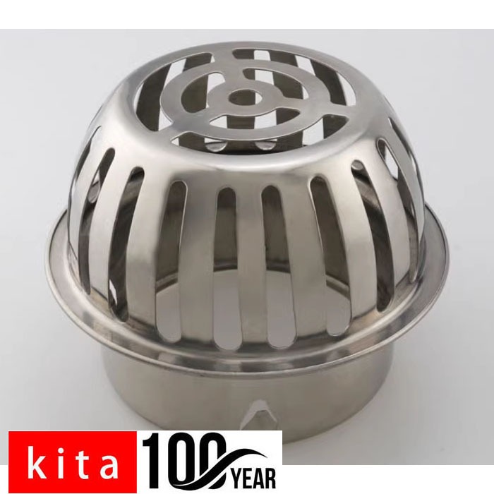 ~~ outside terrace drain ~~ floor drain strainer rooftop roof downpipe ...