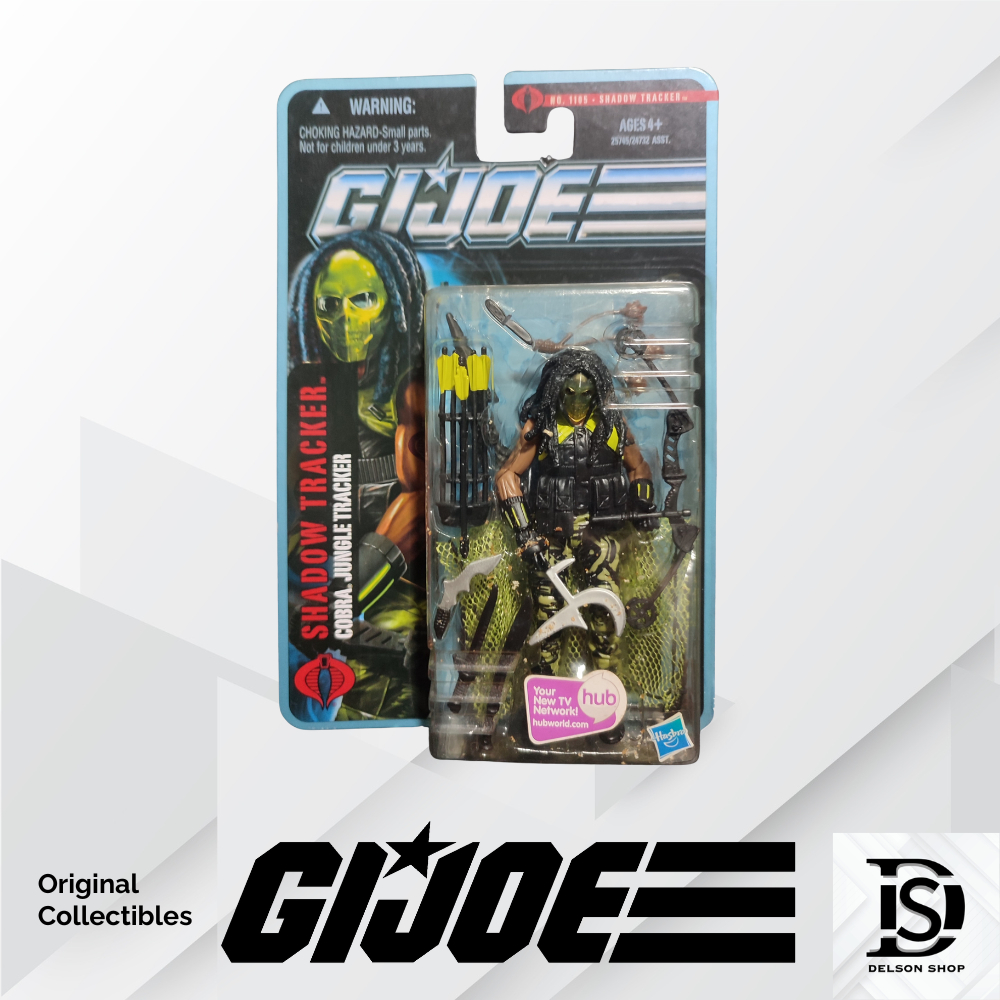 GI JOE Shadow Tracker Cobra Jungle Tracker - Authentic Figure Brand New ...