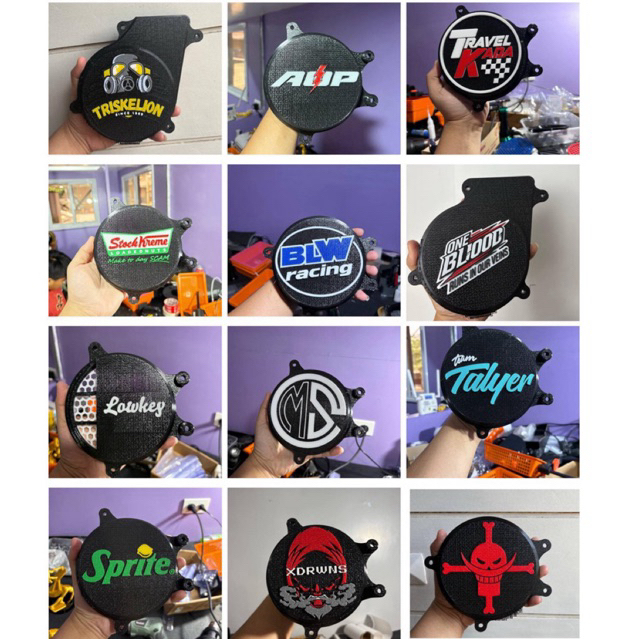 CUSTOMIZE AEROX V1/V2 AND N-MAX V2 HIGH AIR FLOW CVT COVER | Shopee ...