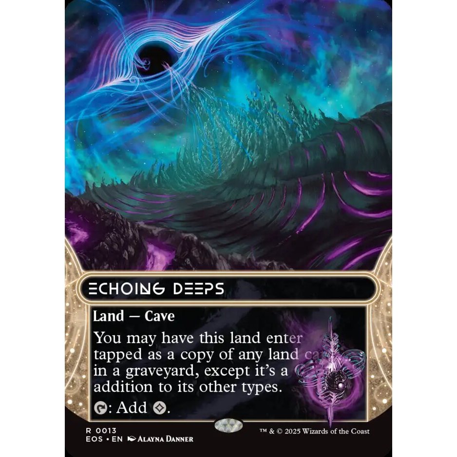Echoing Deeps (0013) (Borderless) - Edge of Eternities: Stellar Sights (EOS) - LAND | Shopee ...