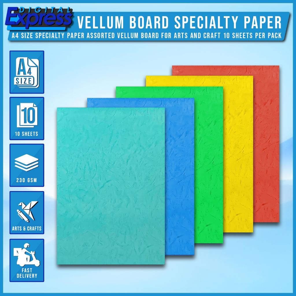 Specialty Morroco Board Paper for Arts & Design 230GSM | Shopee Philippines