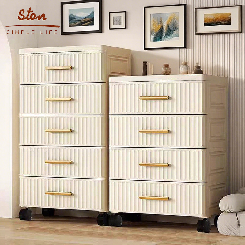 STON Drawer Storage Cabinet with wheel Moveable Drawers Storage Cabinet ...