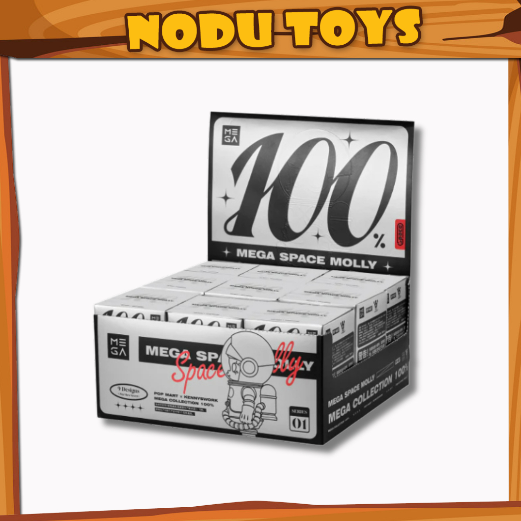 POP MART Mega Collection 100% SPACE MOLLY Series 1 Blind box (Whole Set ...