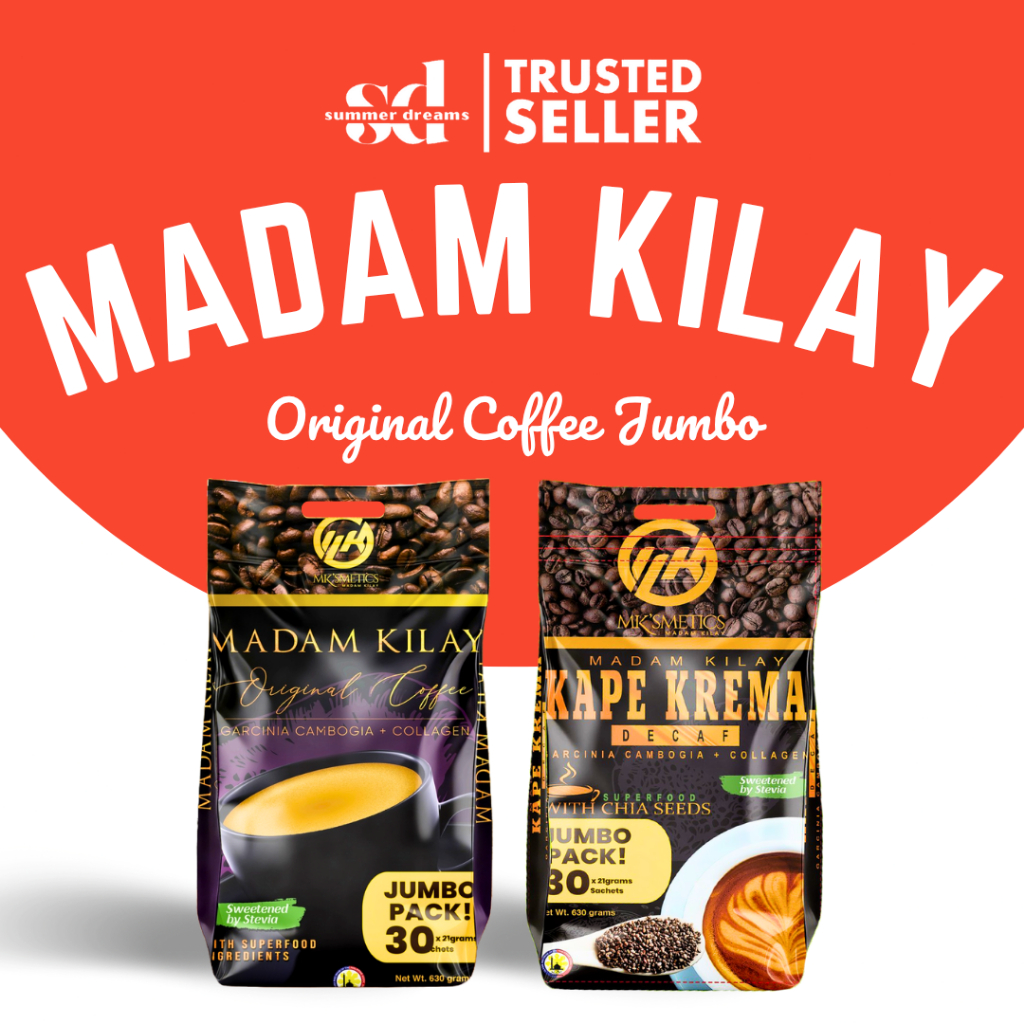 Slimming K Coffee Jumbo by MK’smetics Madam Kilay ORIGINAL COFFEE JUMBO PACK SLIMMMING COFFEE ...