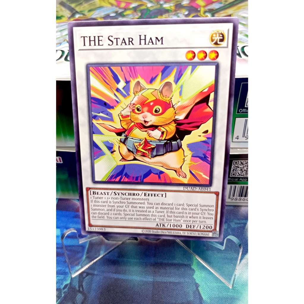 DUAD-AE041 THE Star Ham YUGIOH CARD | Shopee Philippines