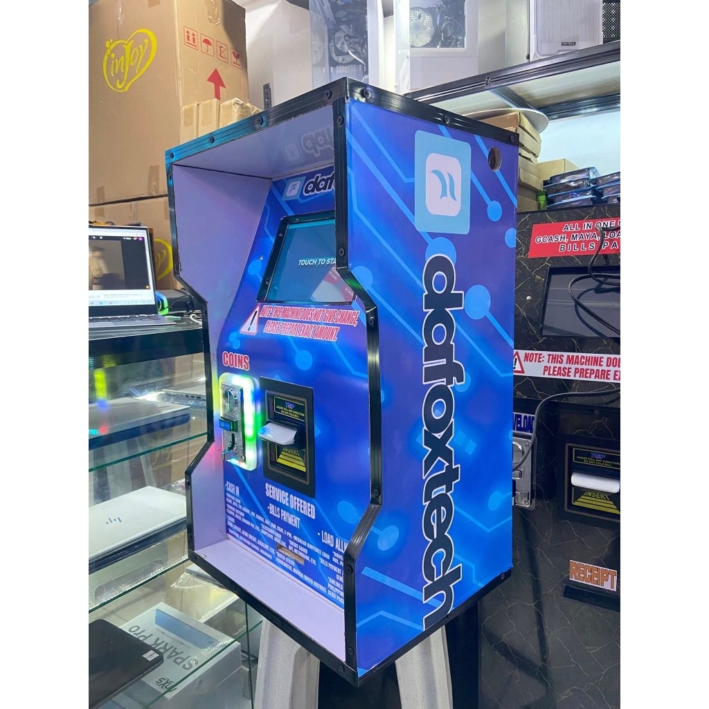 DAFOXTECH KIOSK 3 in 1 Table Top (POWERED BY:ECPAY) | Shopee Philippines