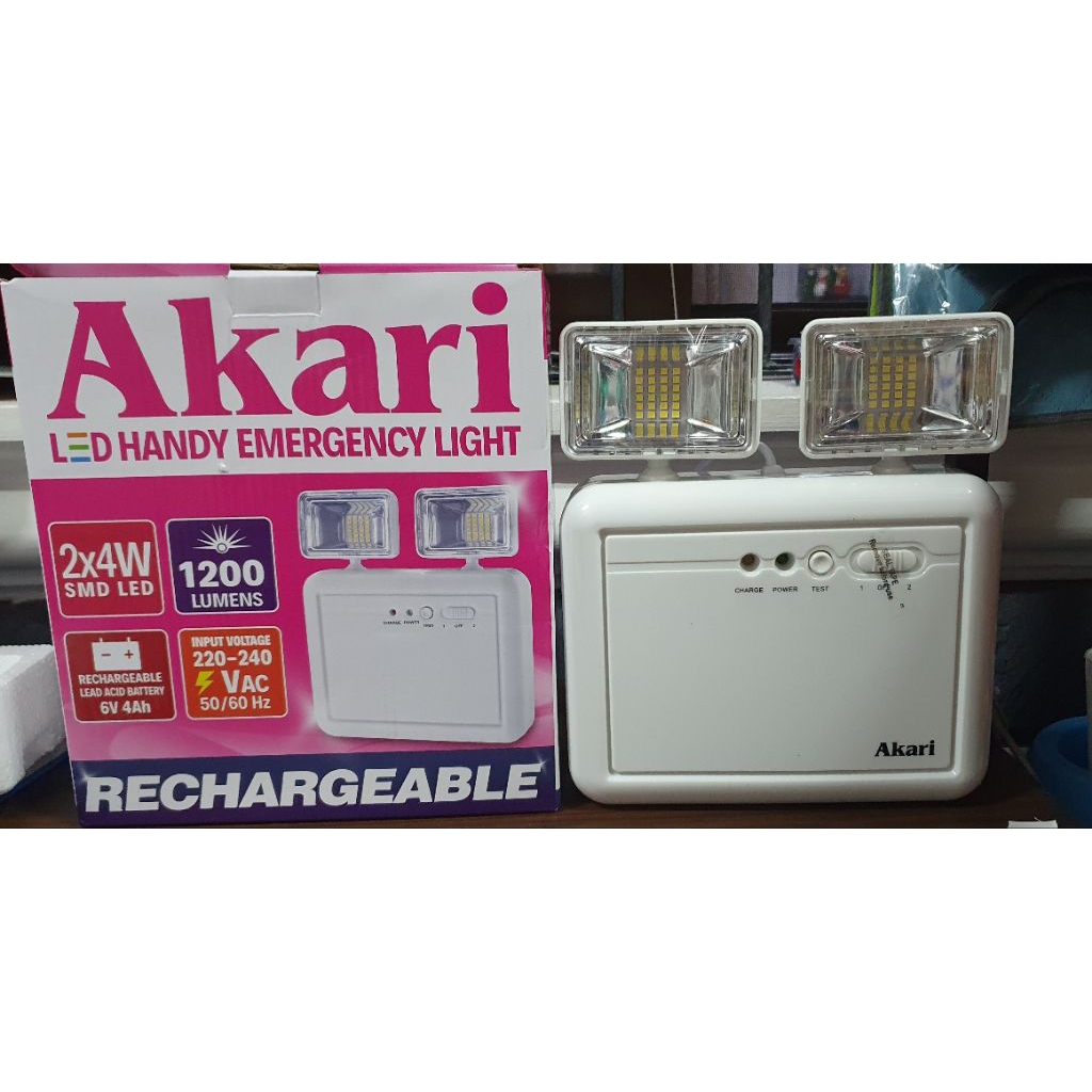 Akari Emergency Light Approved by BOF 2-3days | Shopee Philippines