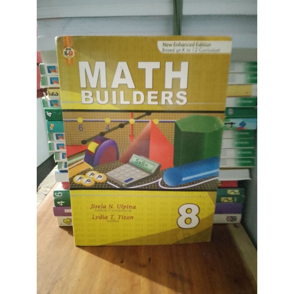 MATH BUILDERS grade 8 (good as new | Shopee Philippines
