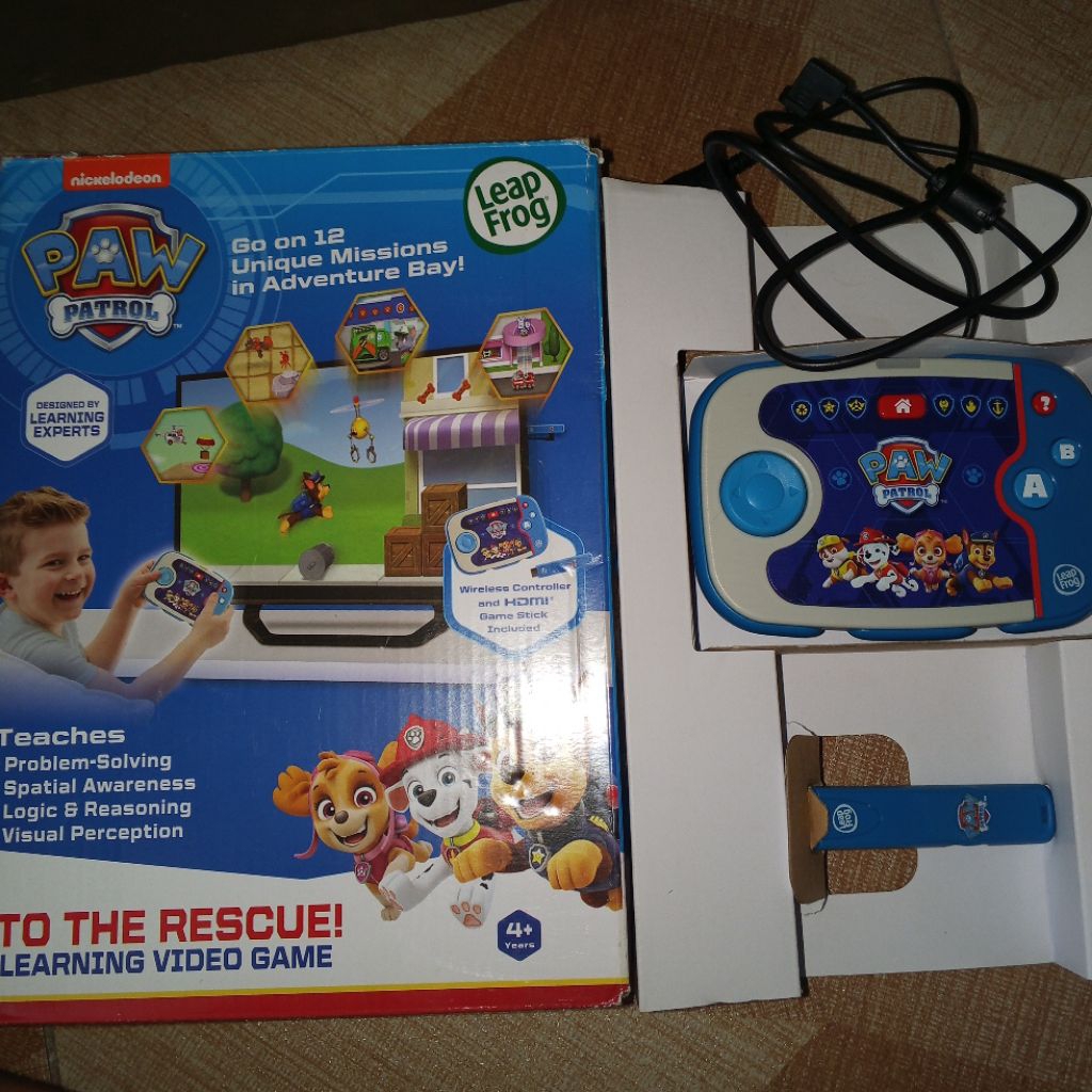 Leapfrog Paw Patrol Learning Video Game | Shopee Philippines