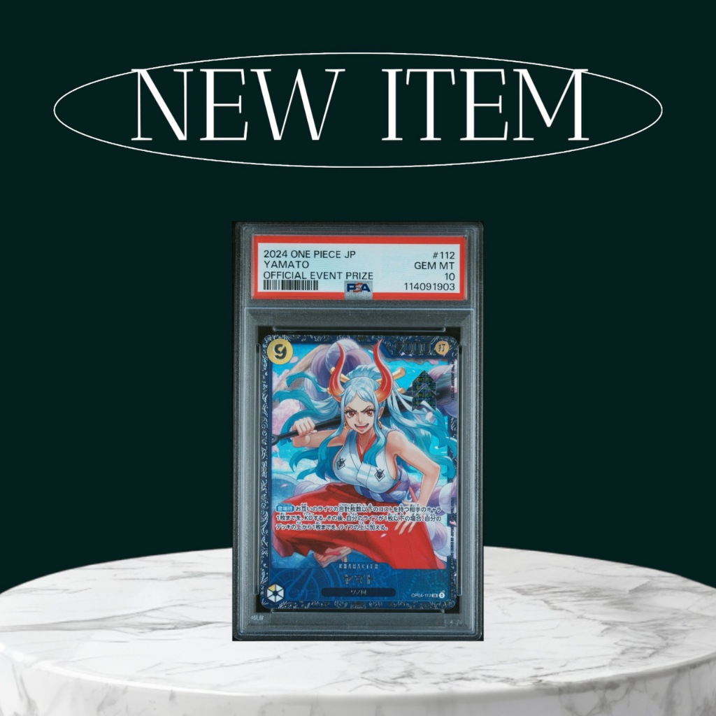 PSA 10 - OP04-112 Yamato - Flagship Top 8 Prize One Piece TCG Japanese GEM MINT | Shopee Philippines