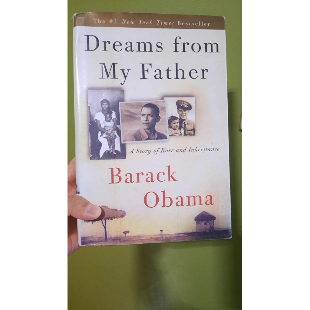 [Hardcover] Dreams From My Father by Barack Obama; pre-loved | Shopee ...