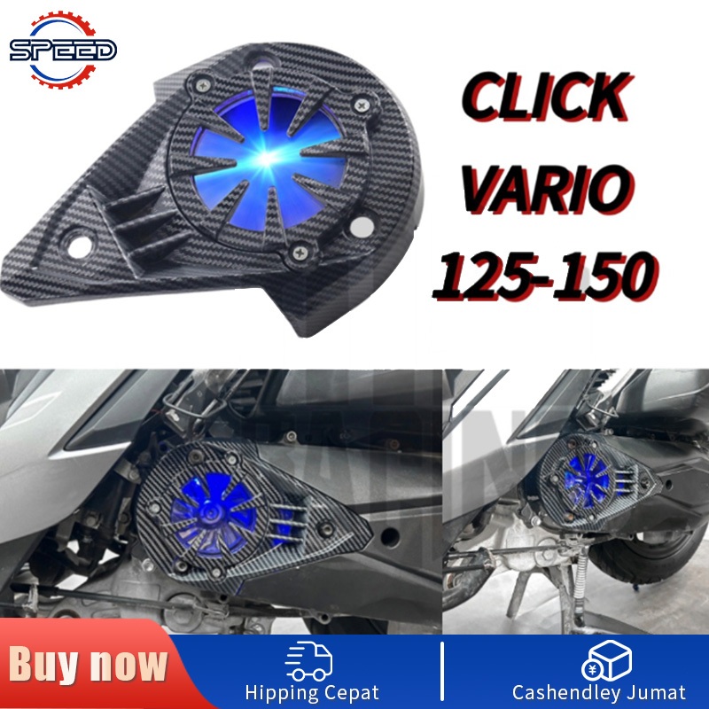 For Click V2 / Click V3 / Click V4 Pulley Cover With Transparent And ...