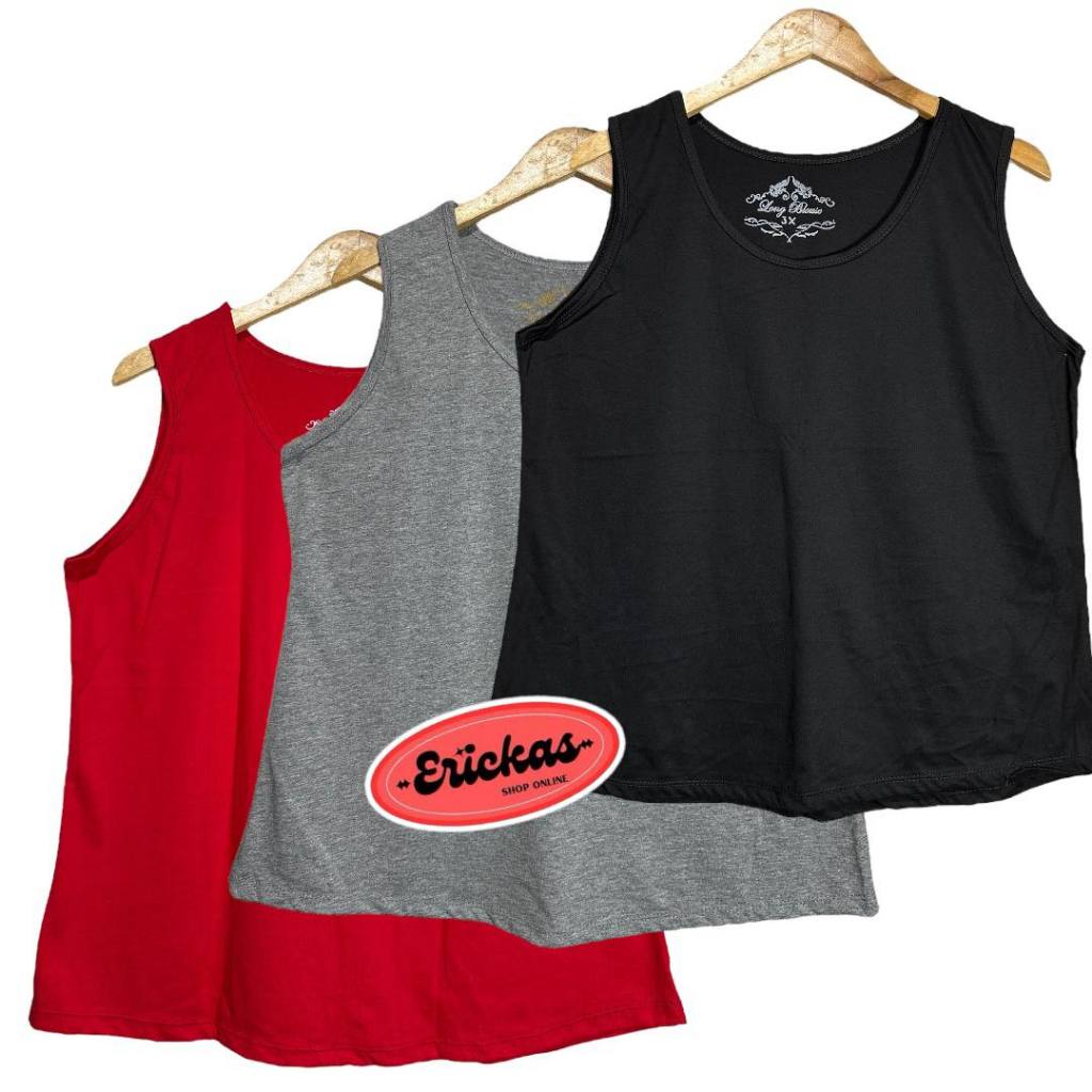 Erickas Plus Size Plain Sando (3XL) | Shopee Philippines