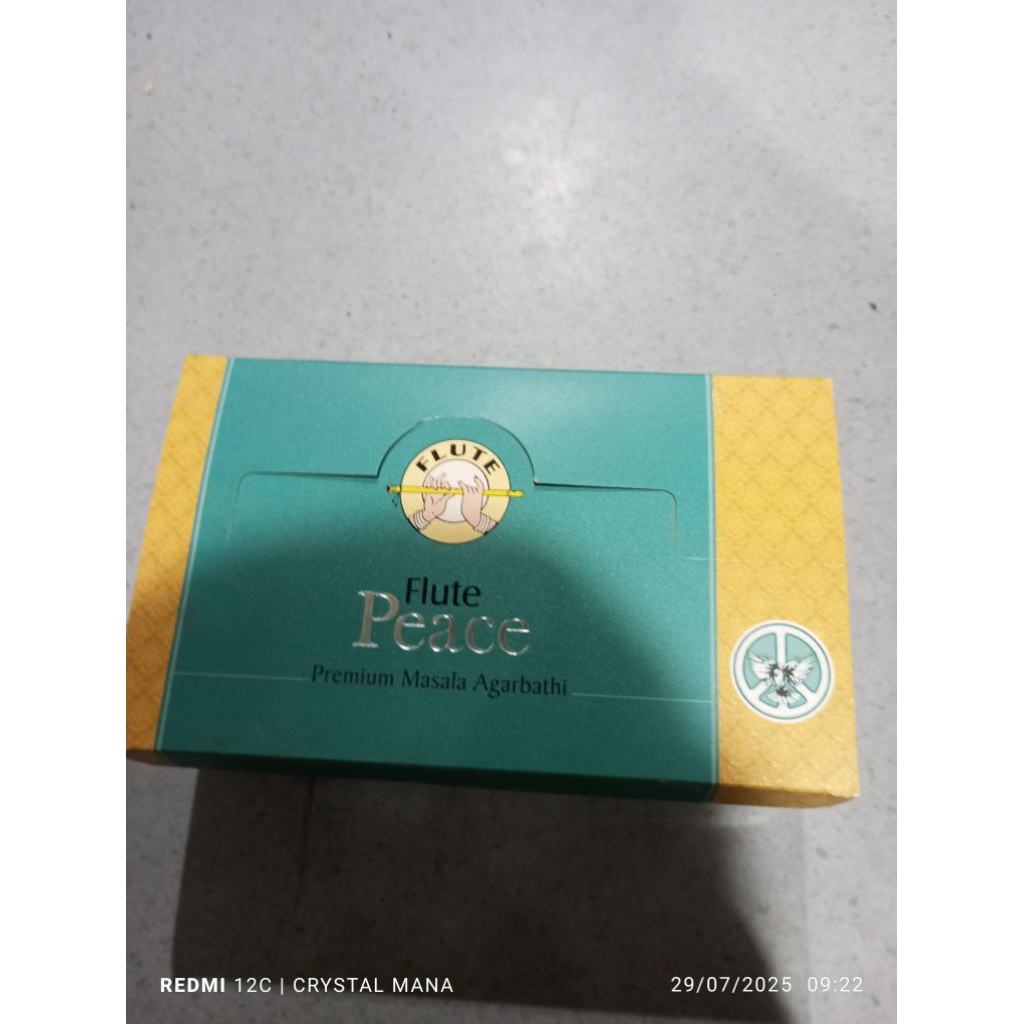 FLUTE BRAND Peace PREMIUM MASALA AGARBATTI 12 boxes | Shopee Philippines