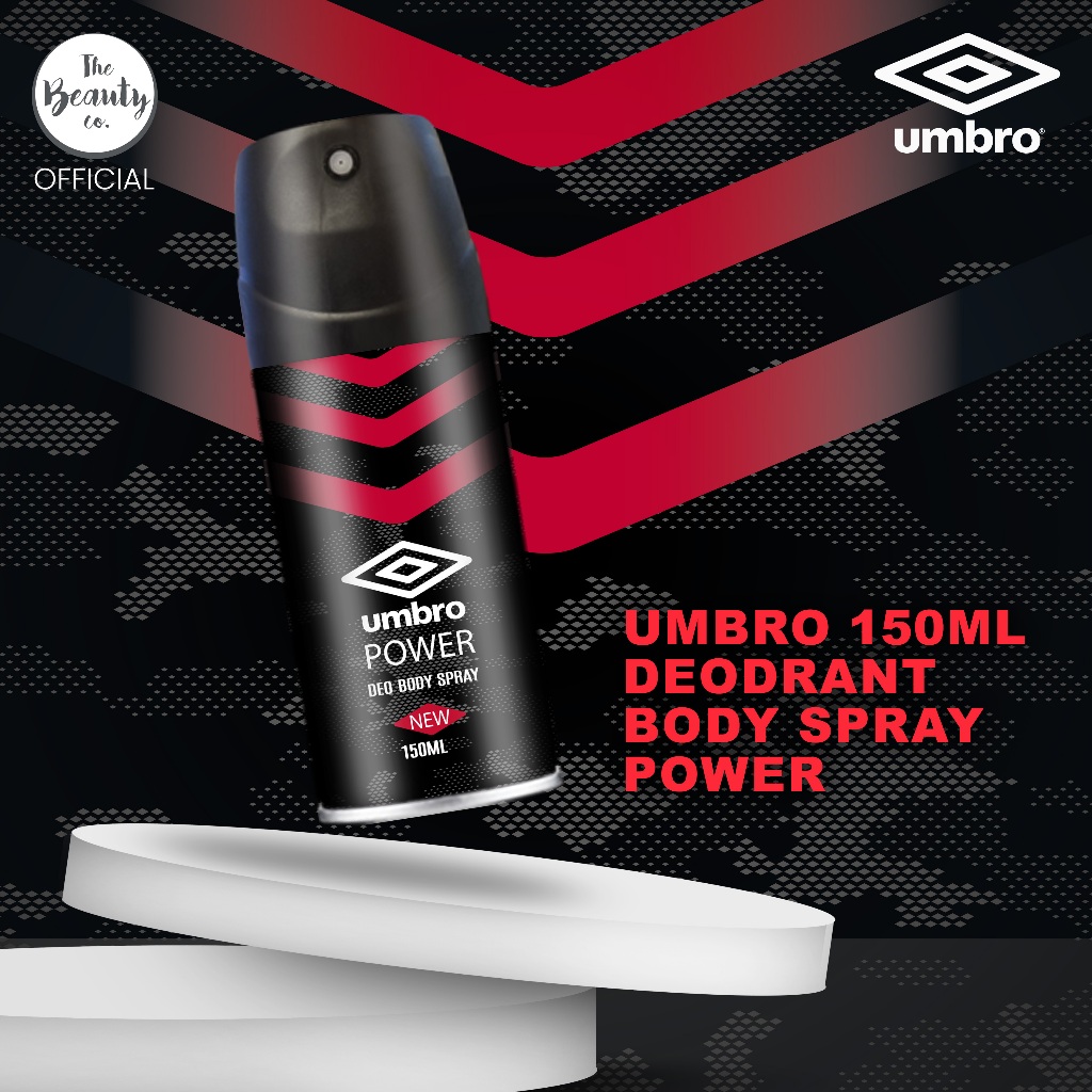 Umbro 150ml Deodrant Body Spray Power. | Shopee Philippines