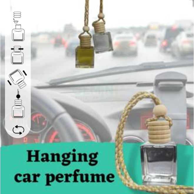 OIL BASED Car Perfume Scents Car Hanging Diffuser Car Freshener Car Air ...