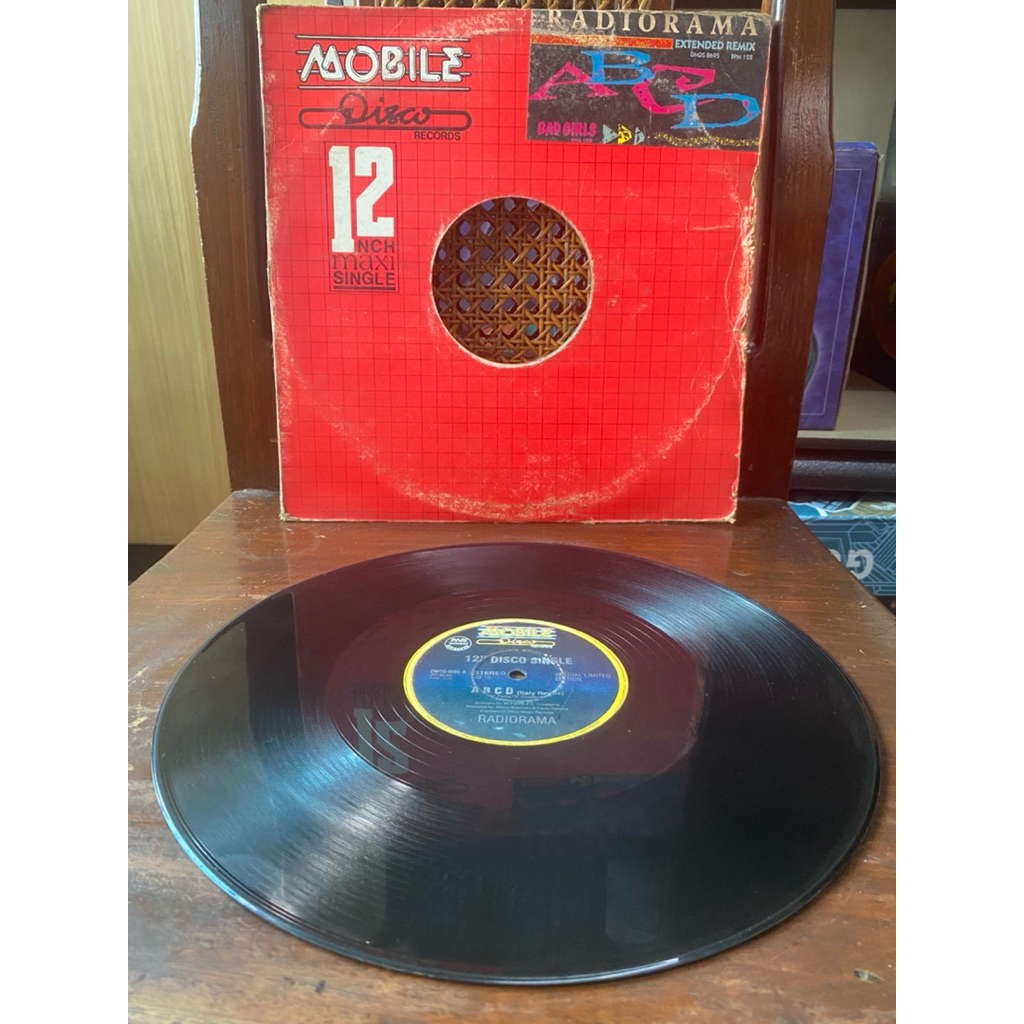 Radiorama – ABCD / Bad Girls - Philippines Italo Music Vinyl Plaka 12 ...