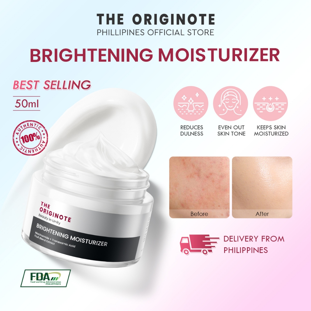The Originote Brightening Glow Moisturizer - Whitening Cream / Tone Up ...
