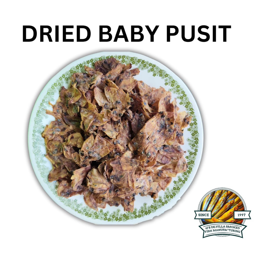 Dried Baby Pusit in Vacuum Sealed (100gms, 250gms, 500gms) | Shopee ...