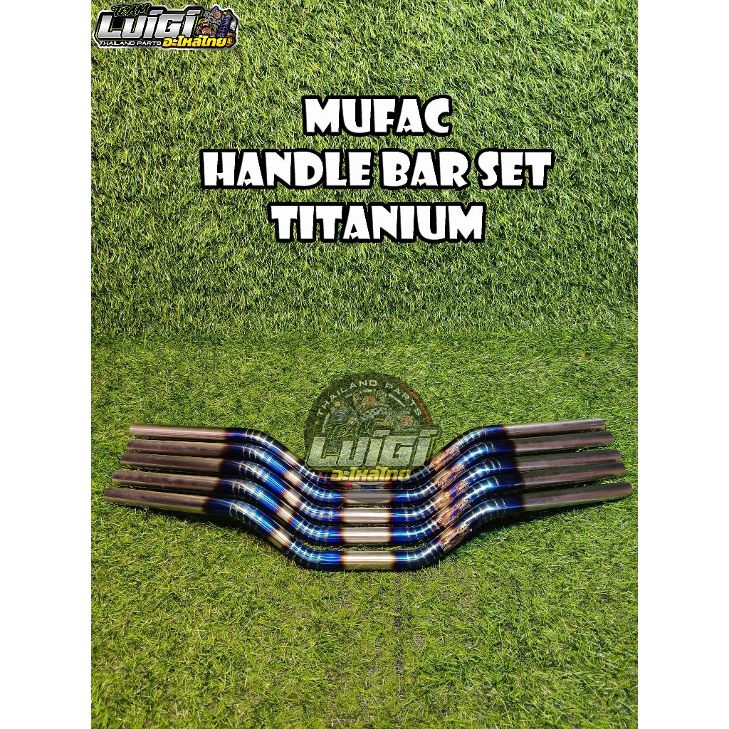 MUFAC TITANIUM HANDLE BAR ALLOY NMAX 155 V1 / PCX 150 / PCX 160 / NMAX ...