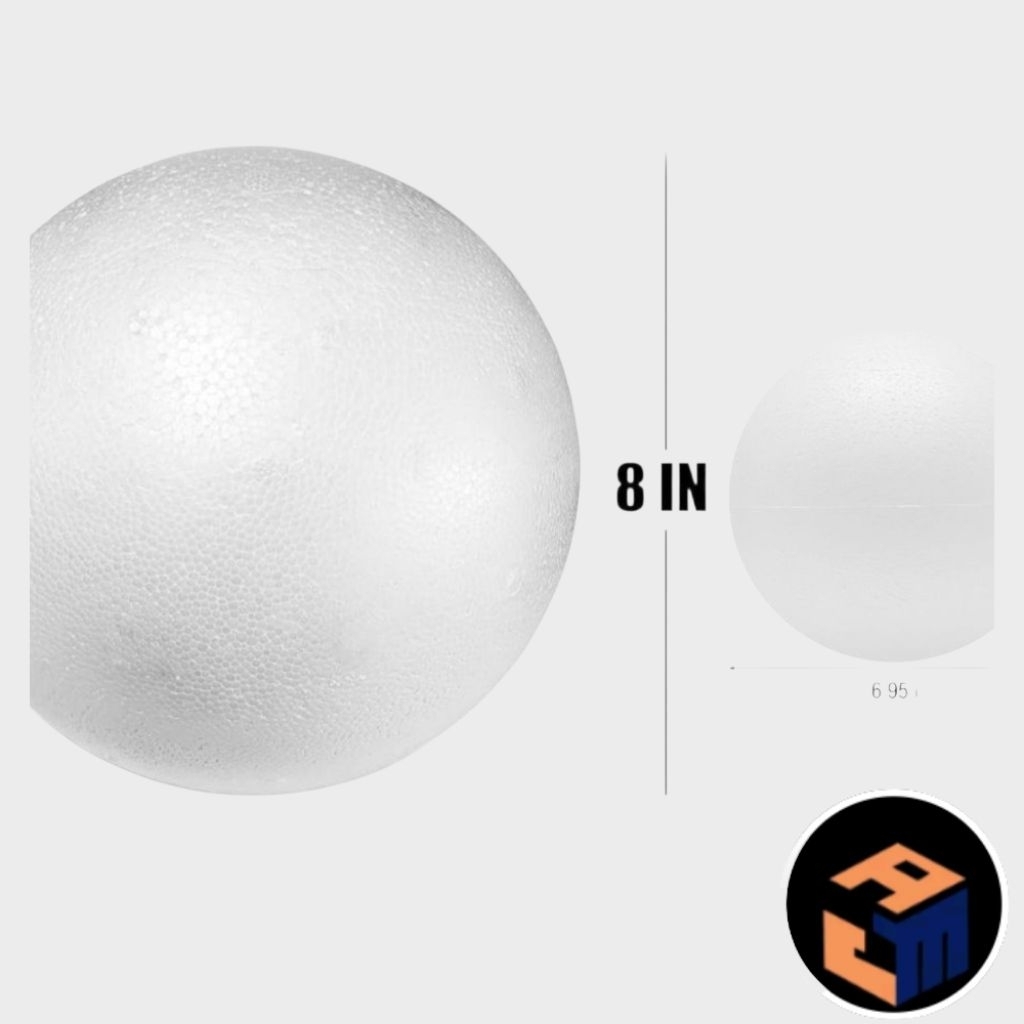 Styro Foam Ball 1 Piece of 7"-8" | Shopee Philippines