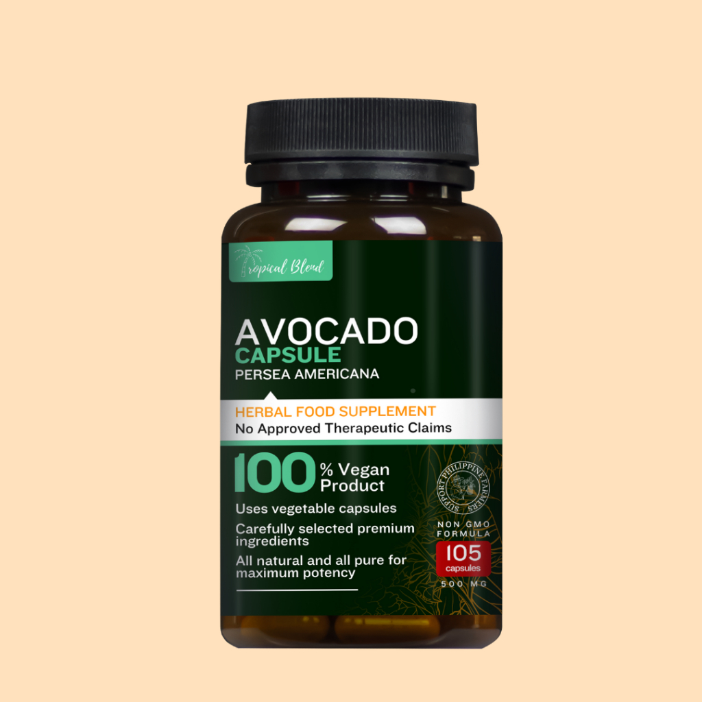 Pure and Natural Avocado Leaf (105 capsules) | Shopee Philippines