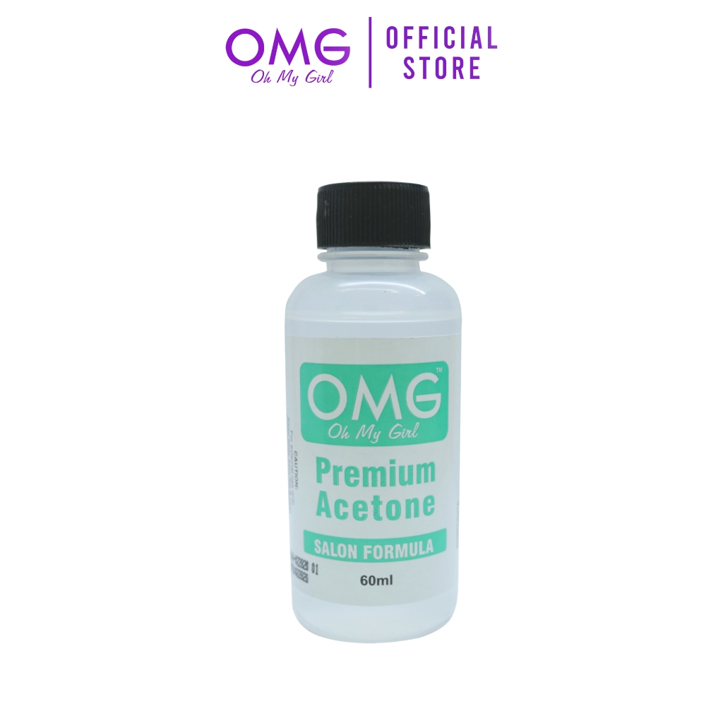 OMG Premium Acetone Salon Formula – 60ml | Shopee Philippines