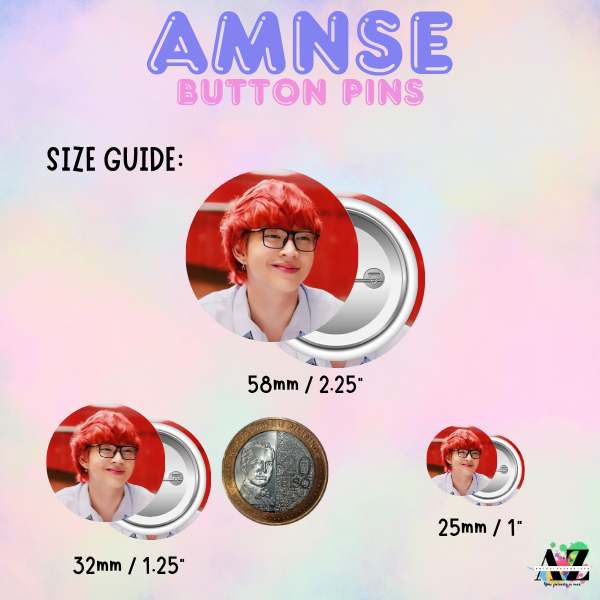 AZ Ang Mutya ng Section E (AMNSE) Button Pin 25mm, 32mm, 58mm - Glossy ...