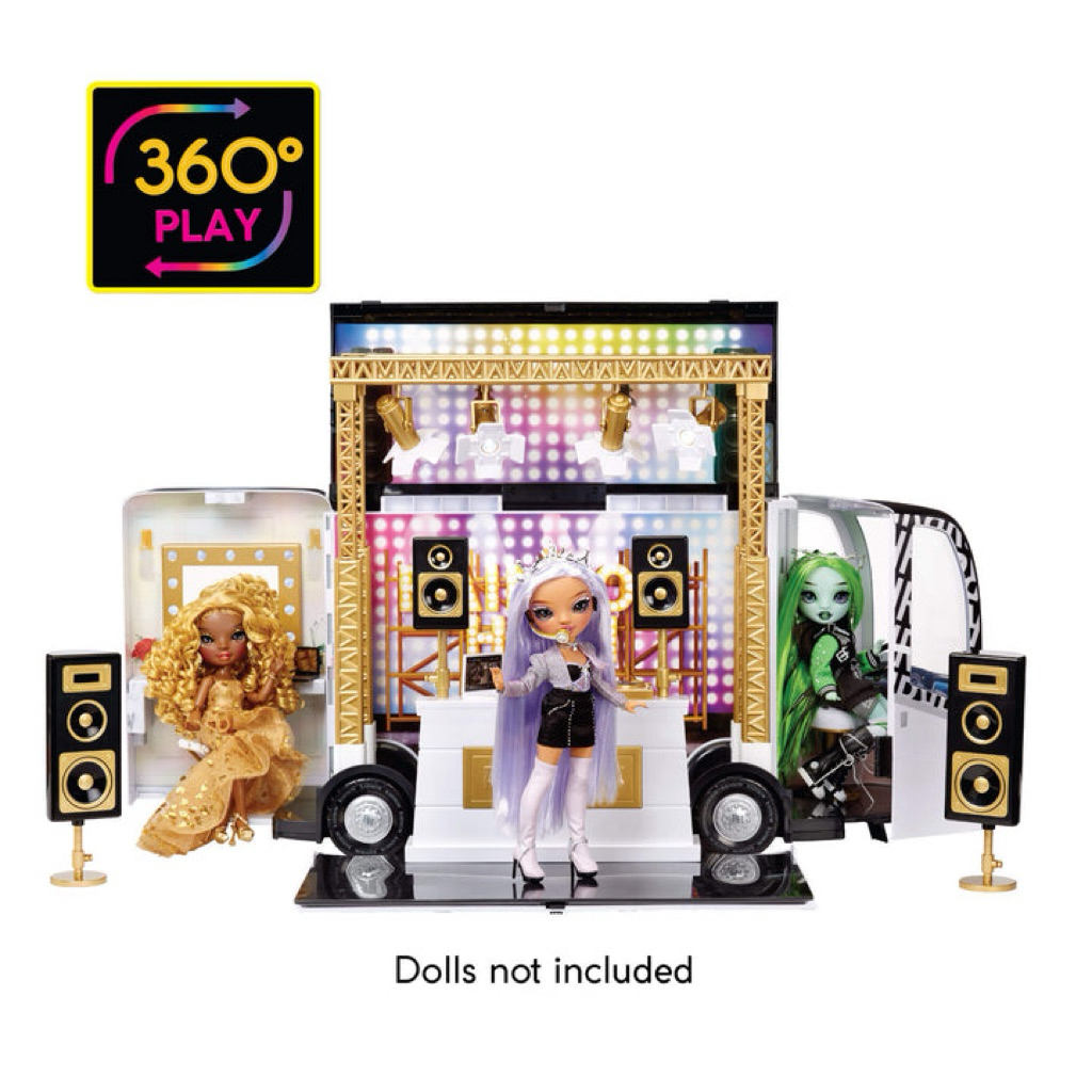 Rainbow High Rainbow Vision World Tour Bus & Stage Playset | Shopee ...
