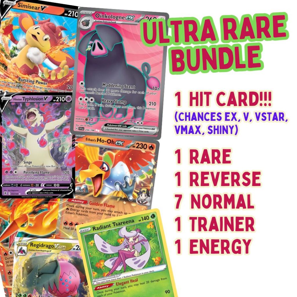 Pokemon Cards Beginner Ultra Rare Bundle 100% Original | Shopee Philippines
