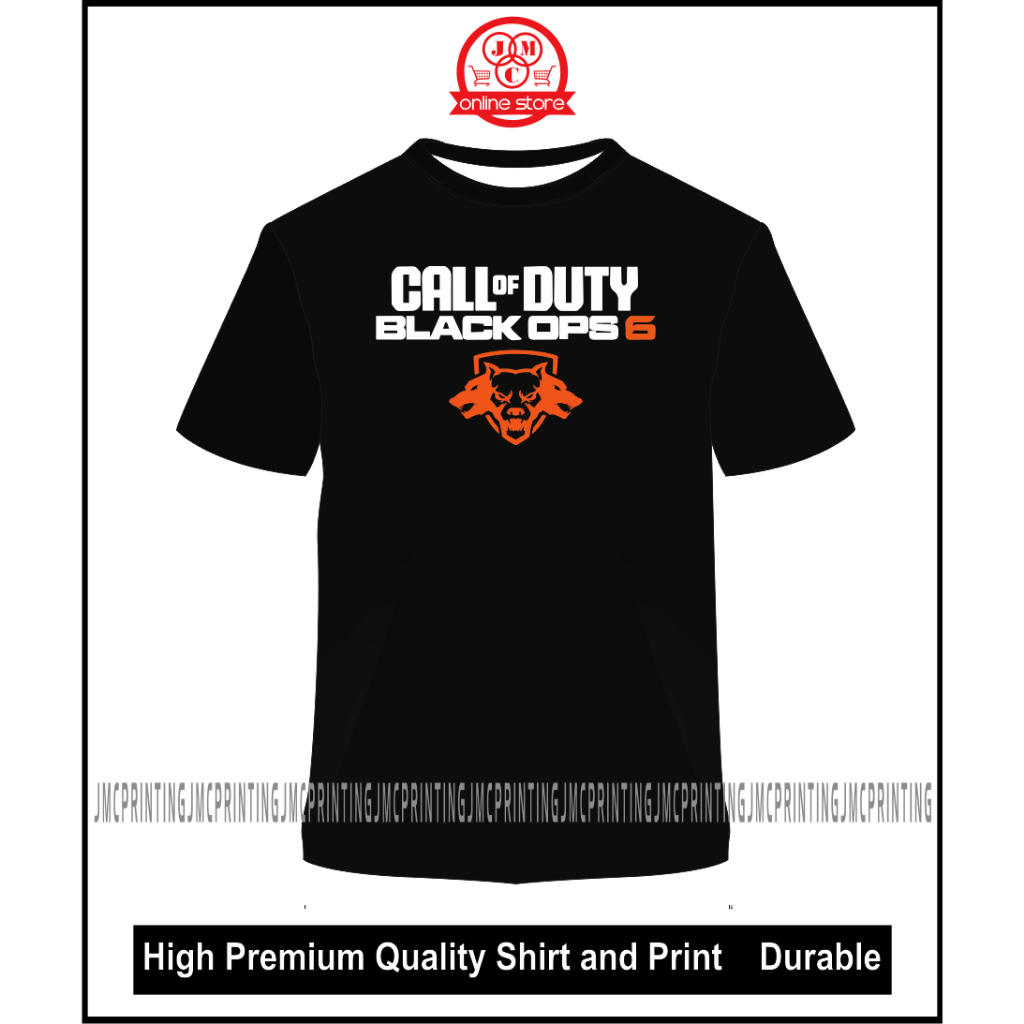 Call of Duty Black Ops 6 Premium Quality T-Shirt | Shopee Philippines